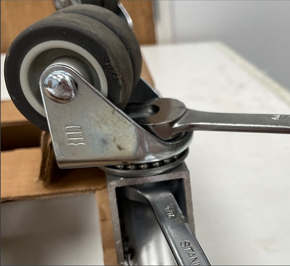 Replacing the wheels on the MT3 Mat Transporter – Cliff Keen Wrestling